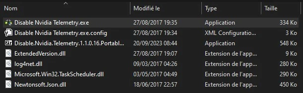 Disable-Nvidia-Telemetry : Empêcher la fuite d'informations de vos ...
